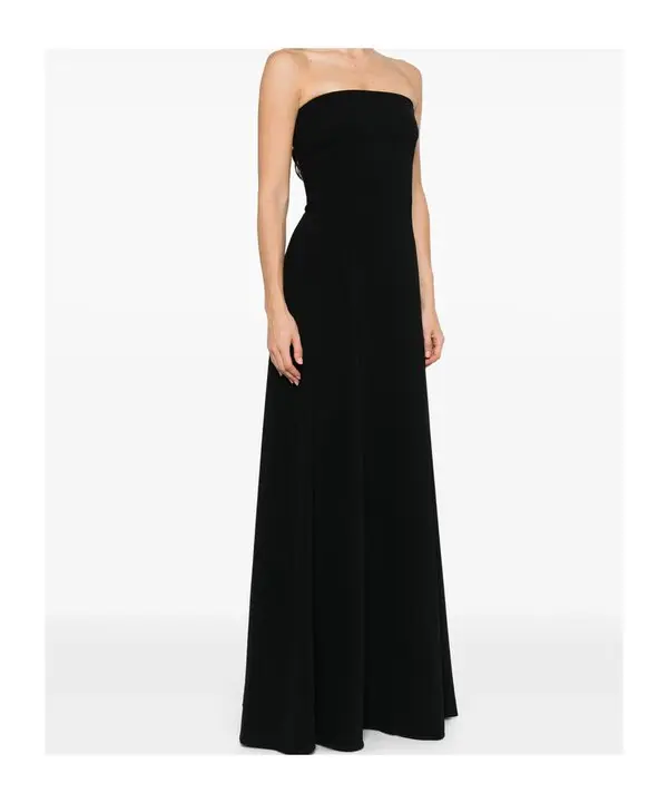 Solace London Bare Shoulder Flared Dress