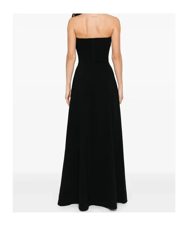 Solace London Bare Shoulder Flared Dress