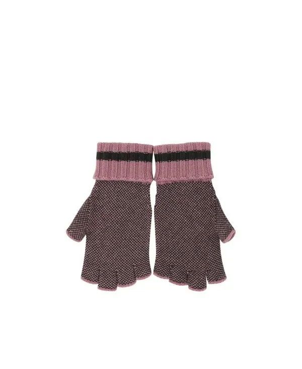Gucci Gg Motif Fingerless Gloves