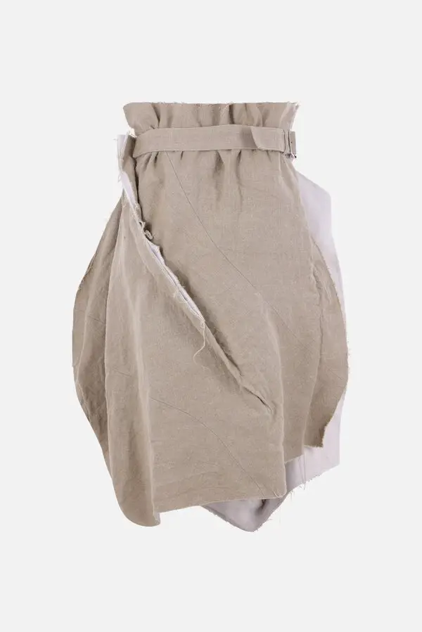 Comme Des Garçons Distressed Skirt