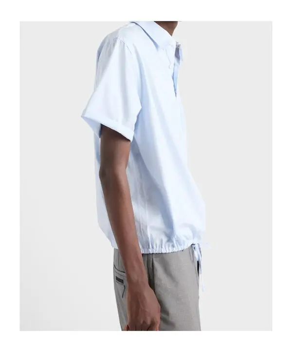 Prada Short-sleeved Cotton Shirt