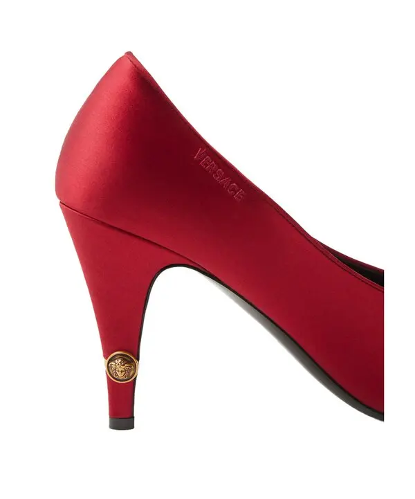 Versace Pointed-toe Stiletto High Heels - Red