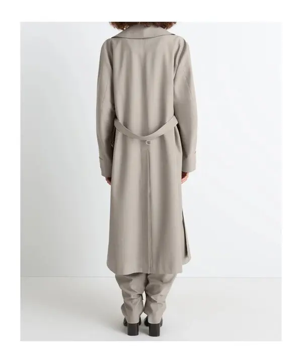 LEMAIRE Double-breasted Belted Trench Coat