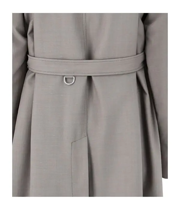 LEMAIRE Double-breasted Belted Trench Coat