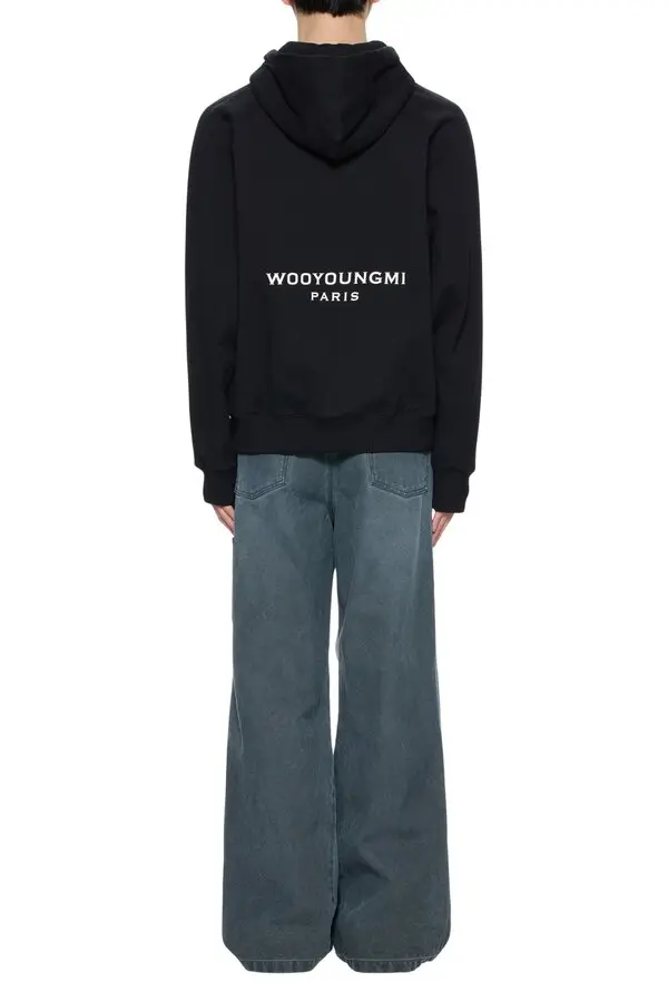 WOOYOUNGMI Logo Back Hoodie