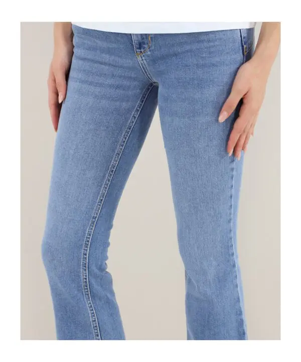 Liu Jo Bootcut Jeans With Raw Edge Hem