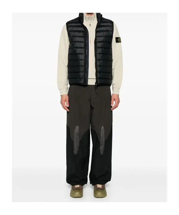 Stone Island Compass Patch High Neck Padded Gilet