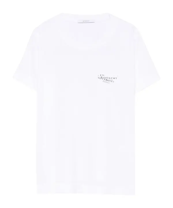 Givenchy Logo Print T-shirt - White