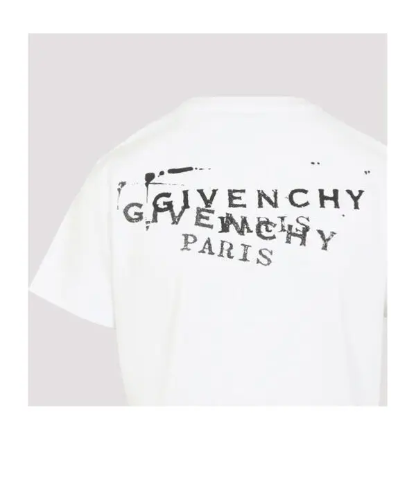 Givenchy Logo Printed Crewneck T-shirt - White