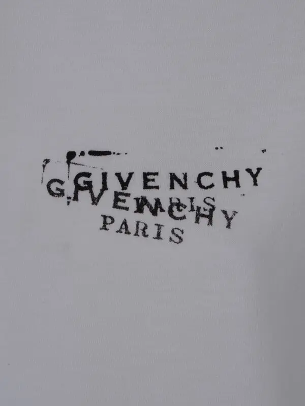 Givenchy Logo Printed Crewneck T-shirt - White