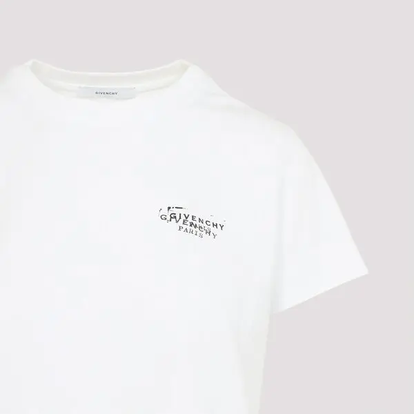 Givenchy Logo Printed Crewneck T-shirt - White