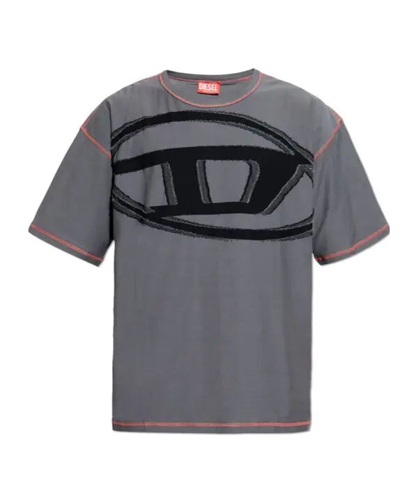 DIESEL® T-doxt Crewneck T-shirt - Grey