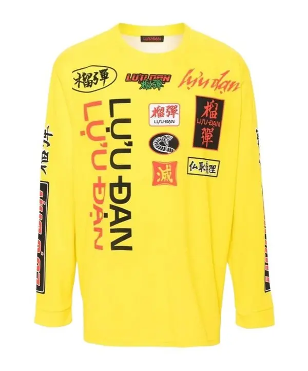 LU'U DAN Oversized Long-sleeved T-shirt