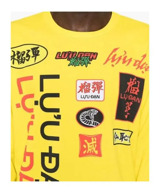 LU'U DAN Oversized Long-sleeved T-shirt