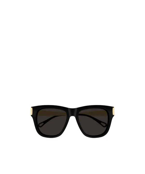 Chloé Square Frame Sunglasses - Black
