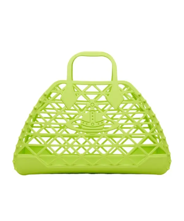VIVIENNE WESTWOOD X-ray Cutout Tote Bag - Green