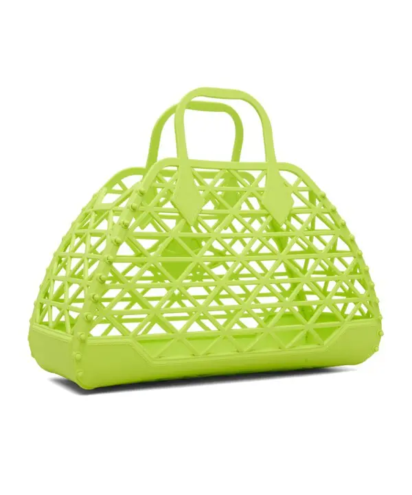 VIVIENNE WESTWOOD X-ray Cutout Tote Bag - Green