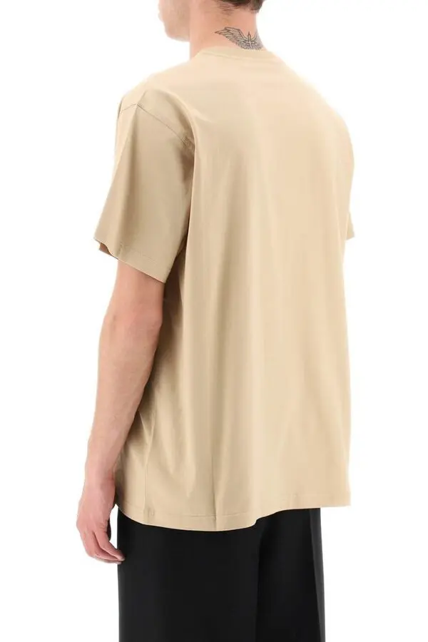 Burberry Logo-print Detail T-shirt