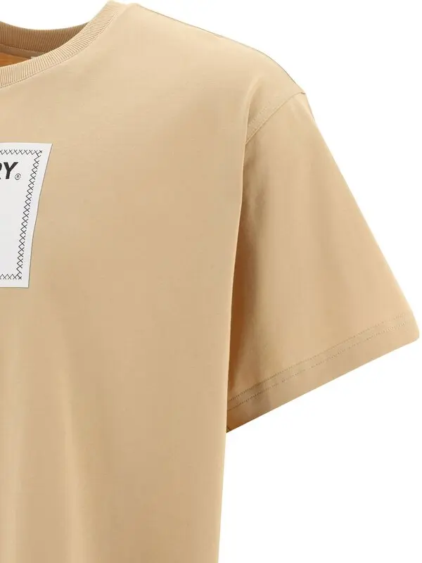 Burberry Logo-print Detail T-shirt