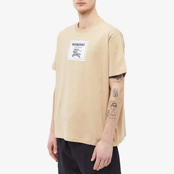 Burberry Logo-print Detail T-shirt