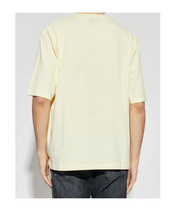 Dsquared2 Pattern-printed Crewneck T-shirt - Yellow