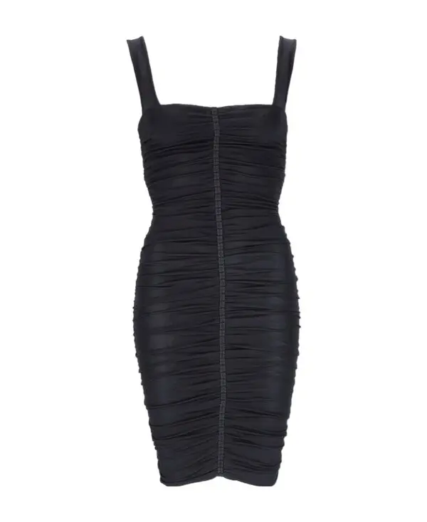 Givenchy Ruched Sleeveless Mini Dress