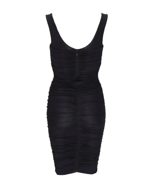 Givenchy Ruched Sleeveless Mini Dress