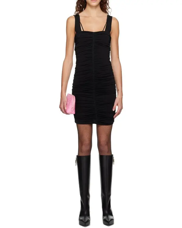 Givenchy Ruched Sleeveless Mini Dress