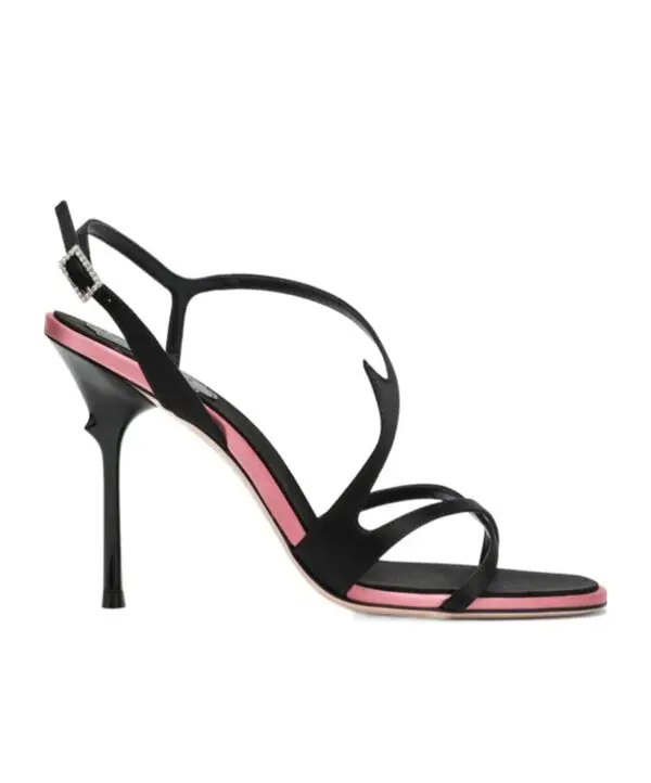 ROGER VIVIER Strappy High Heel Sandals - Black
