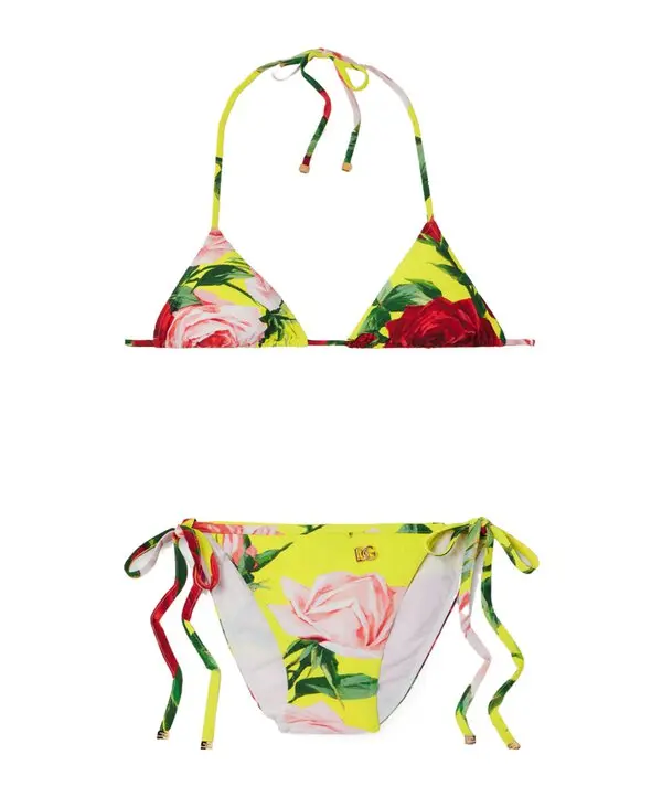 Dolce & Gabbana Floral Print Bikini - Multicolor