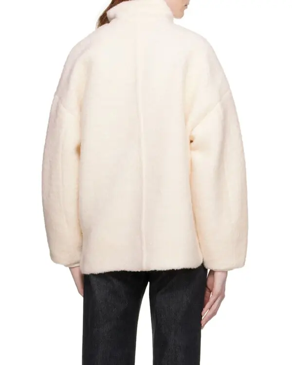GANNI Coat With Standing Collar