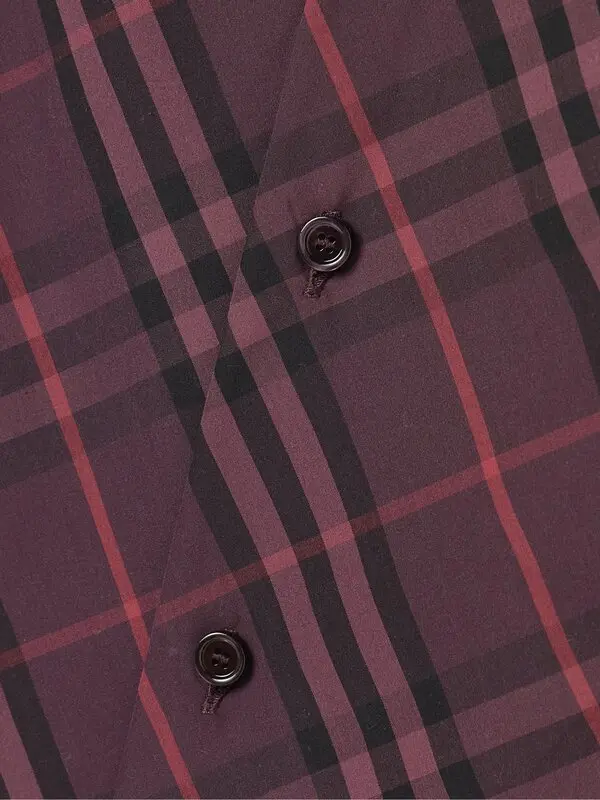 Burberry Slim Fit Check Shirt