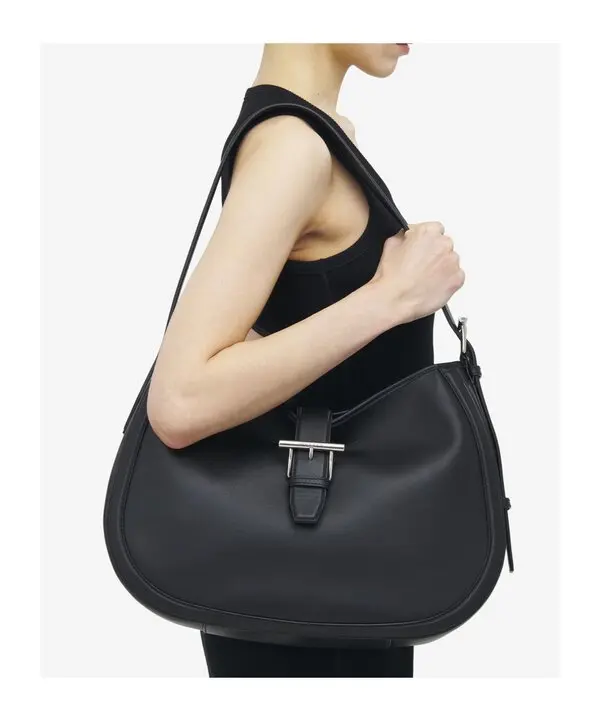 Alexander McQueen T-bar Shoulder Bag - Black