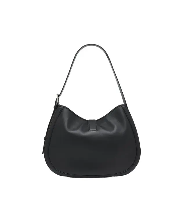 Alexander McQueen T-bar Shoulder Bag - Black