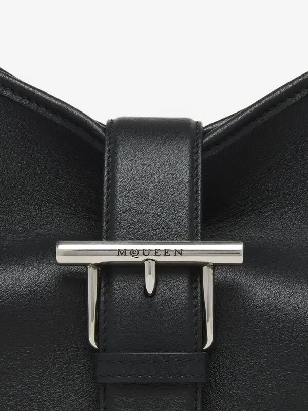 Alexander McQueen T-bar Shoulder Bag - Black