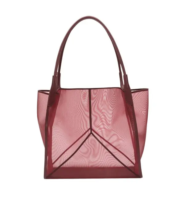Victoria Beckham Sheer Structured Tote Bag - Pink