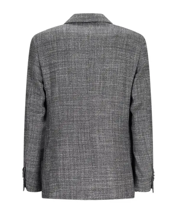 LARDINI Single-breasted Blazer - Gray