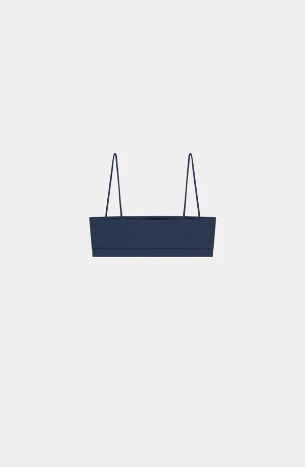 Kenzo Logo Print Bandeau Top