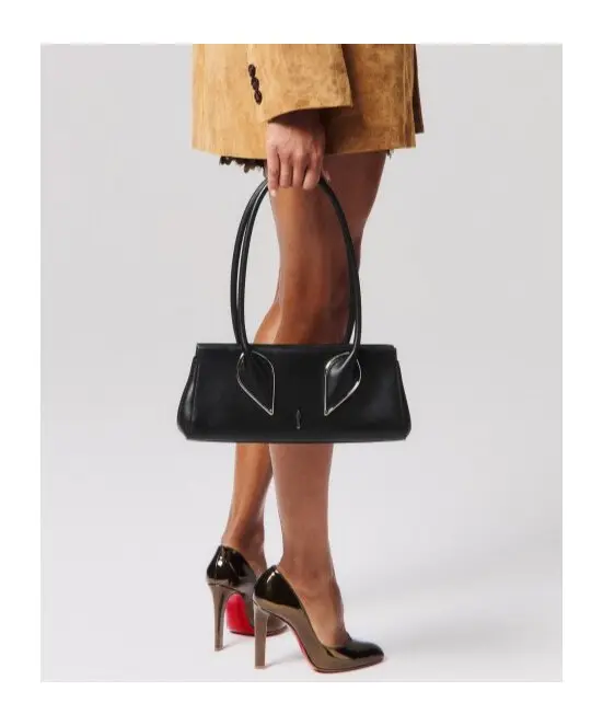 CHRISTIAN LOUBOUTIN Venus Logo Plaque Shoulder Bag