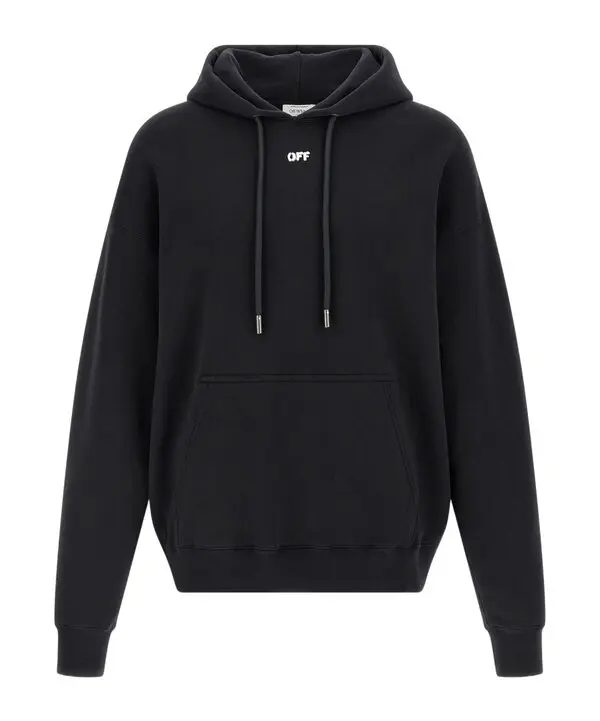 Off-White Paint Arrow Skate Hoodie - Black