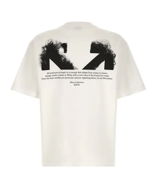 Off-White Logo Printed Crewnek T-shirt