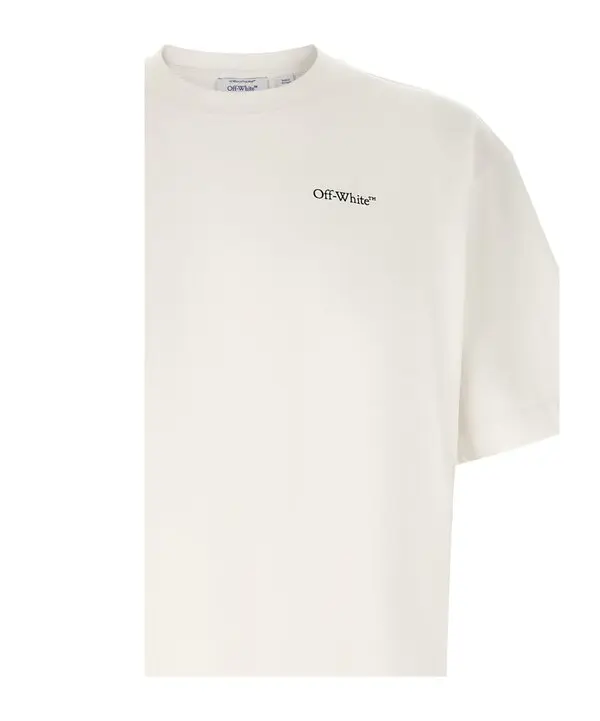 Off-White Logo Printed Crewnek T-shirt