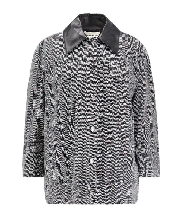 Givenchy Lapel Collar Flap Pocket Jacket