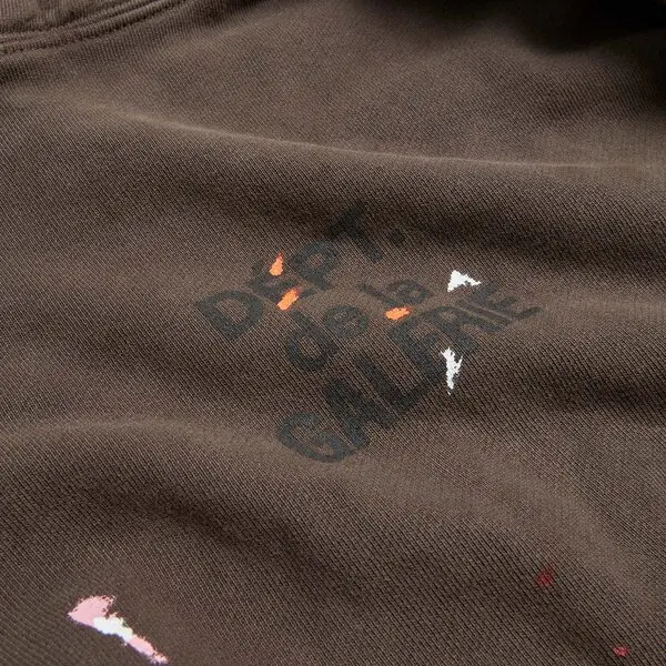 GALLERY DEPT. French Logo Painted Hoodie