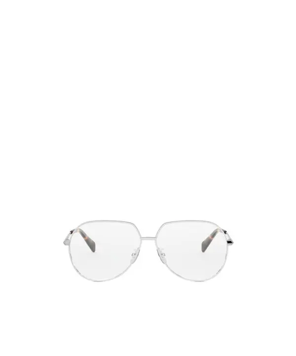 Celine Full-rimmed Eyeglasses With Plano Lenses - Silver
