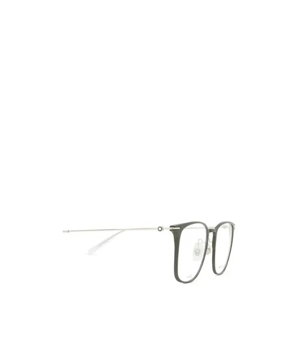 Montblanc Eyewear Square Frame Glasses - Grey