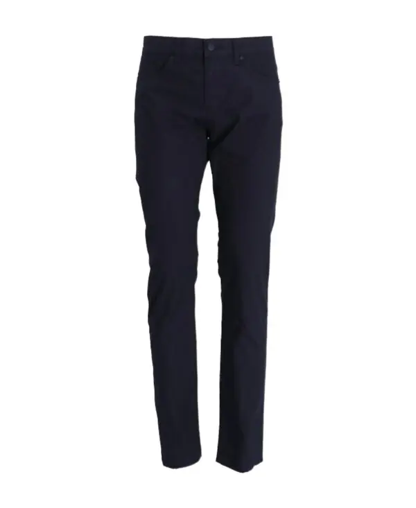 Hugo Boss Logo Detail Casual Pants - Black