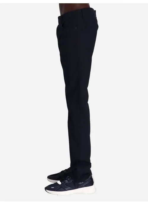 Hugo Boss Logo Detail Casual Pants - Black