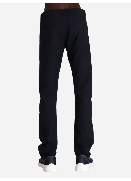 Hugo Boss Logo Detail Casual Pants - Black