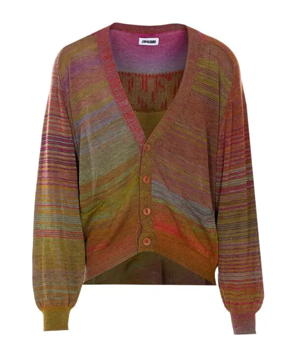 MAGLIANO Sheer V-neck Cardigan